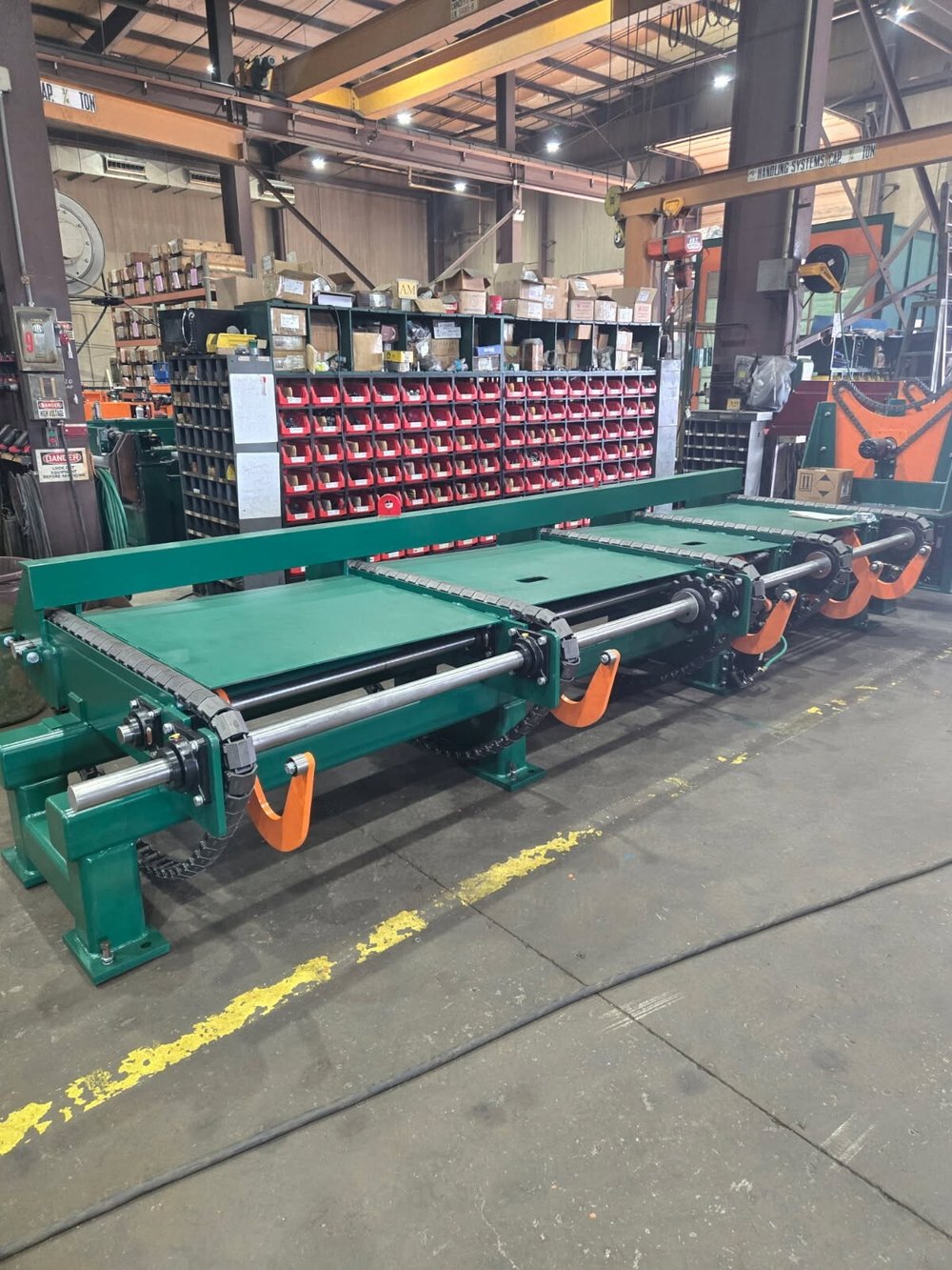 Progress in Motion: Jones Lumber 6’ Resaw System Coming Together